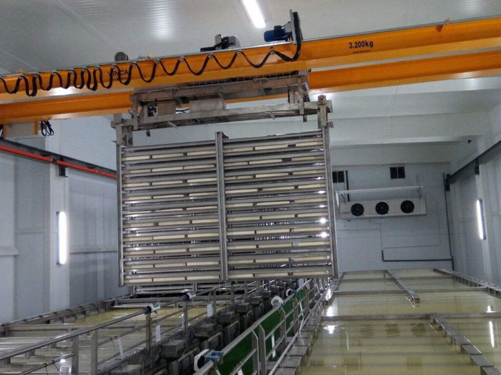 Cheese brining system - INMARSAT - FIBOSA