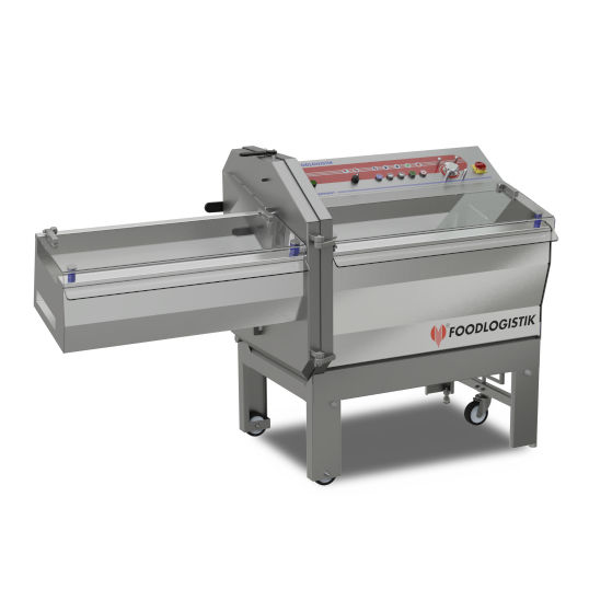 Pork slicing machine - classic 25+ - FOODLOGISTIK Fleischereimaschinen ...