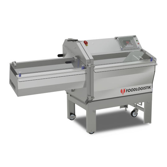 Pork slicing machine - comfort 36 - FOODLOGISTIK Fleischereimaschinen ...