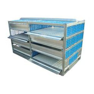 Poultry farm unloading unit - Foodmate BV - for the food industry