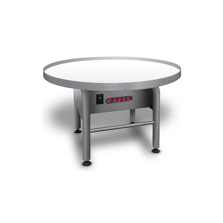 Electric turntable - Industrias Gaser, S.L. - horizontal / for the food ...