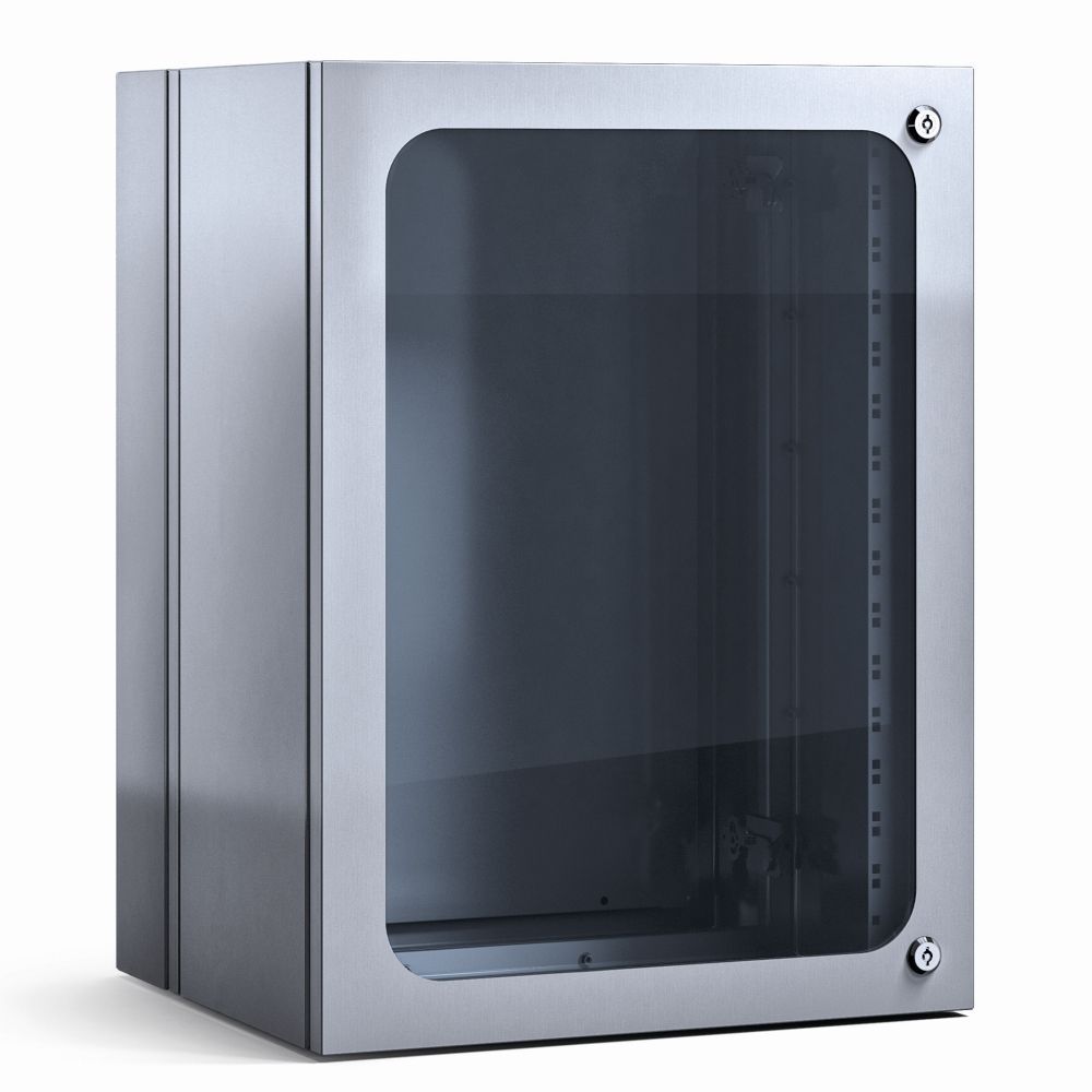 19" rack enclosure - EKR - Irinox S.p.A. - rectangular / stainless ...