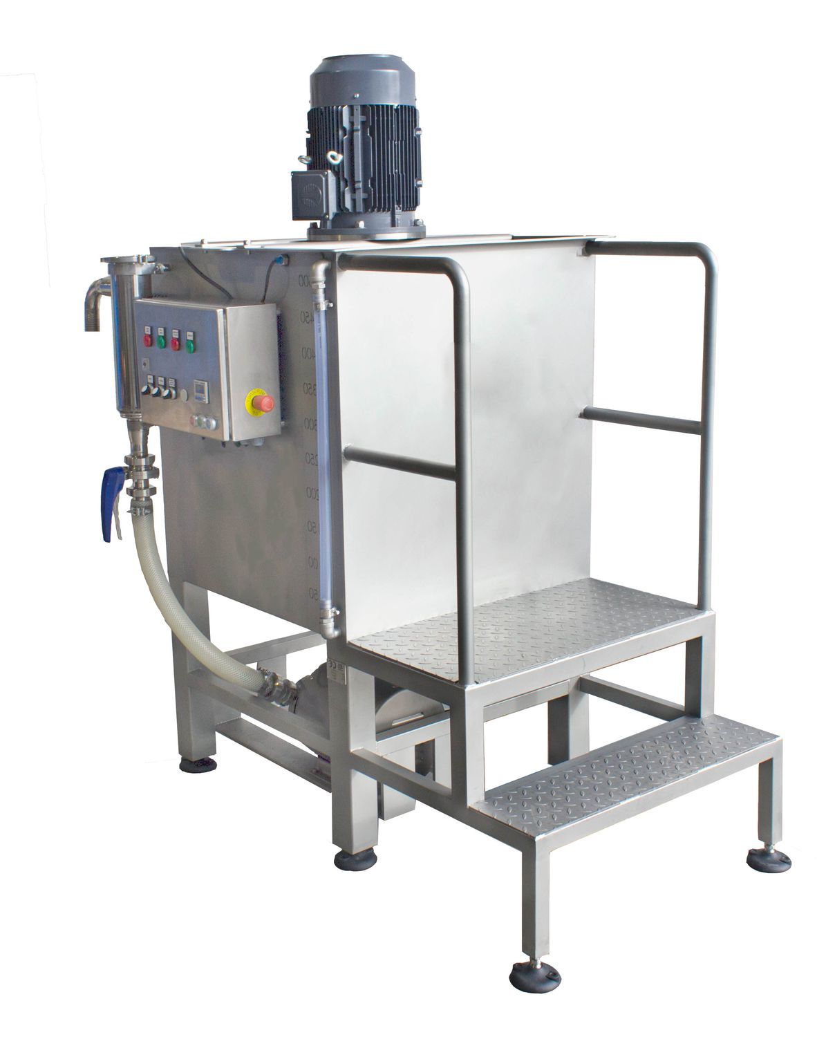 Automatic brine mixer - KFT food technology - stainless steel