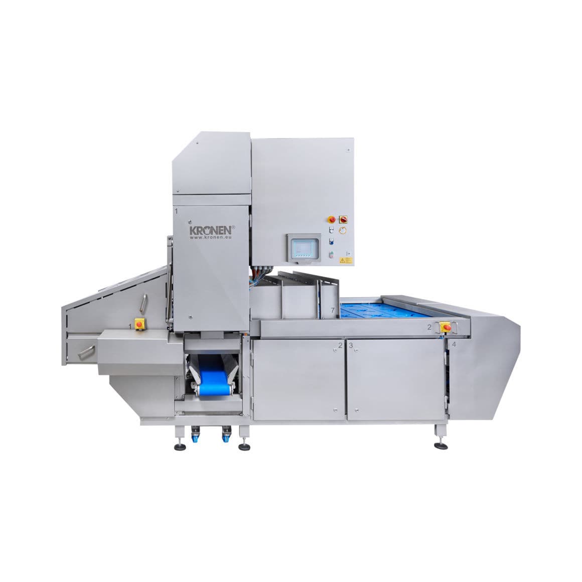 Bell pepper coring-cutting machine - Multicorer series - KRONEN GmbH ...