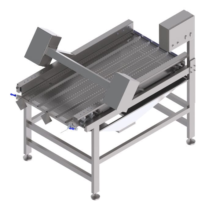 Sorting table for the food industry - KRONEN GmbH, Nahrungsmitteltechnik