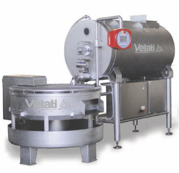 Meat scalding machine - SLL 1.250 - Velati srl - stainless steel