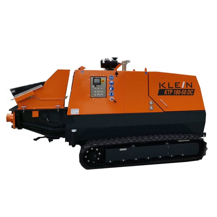 Crawler concrete pump - KTP 180-50 - Klein GmbH - for construction ...