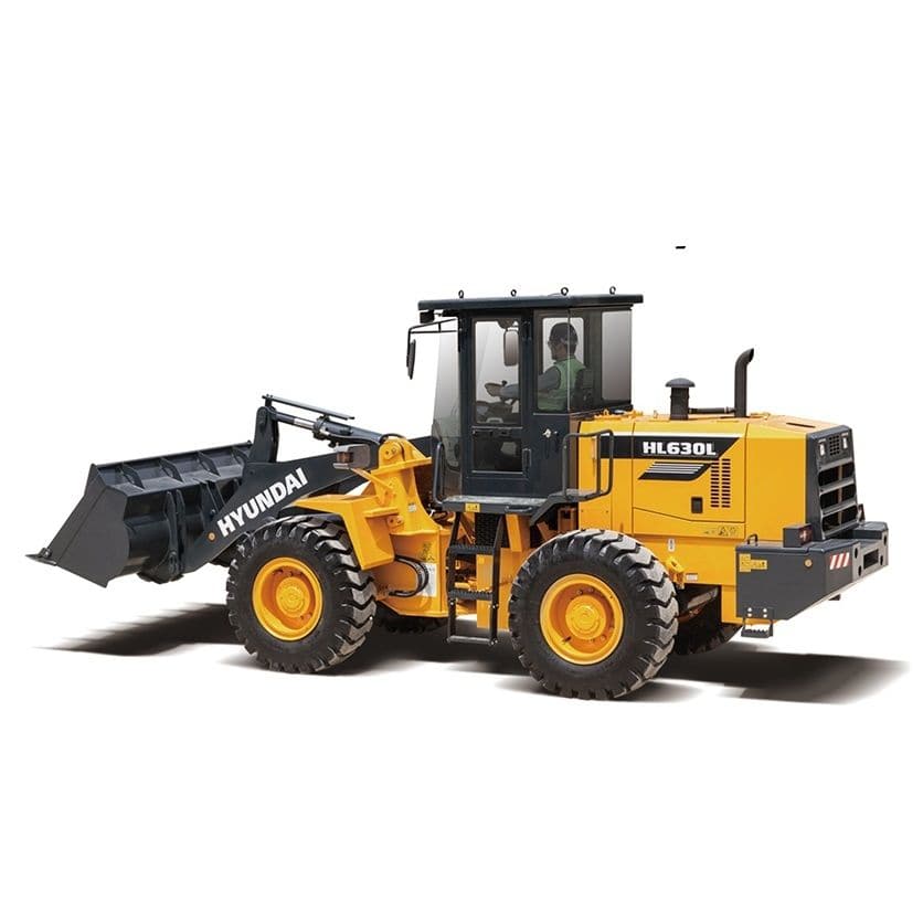Wheeled loader - HL630L+ - HYUNDAI HEAVY INDUSTRIES - telescopic / for ...
