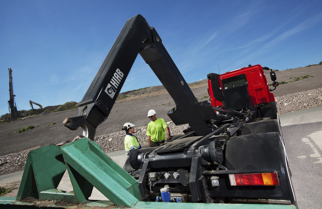 Truck hook lift - XR20SL series - Hiab