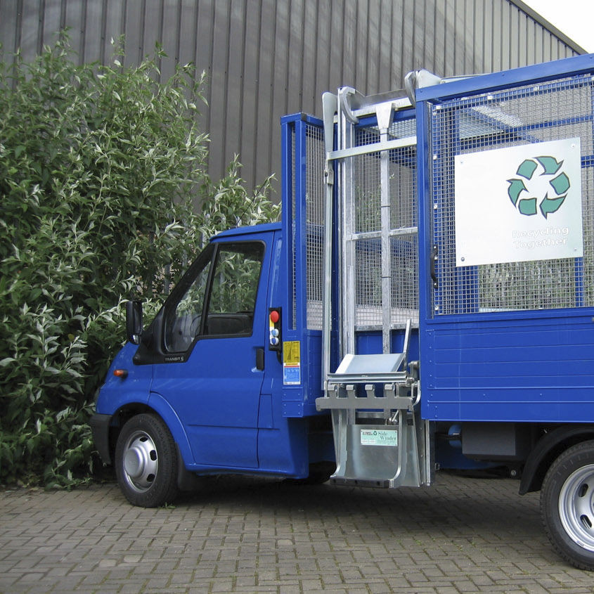 Side-mount lift gate - SW series - Hiab - for trucks