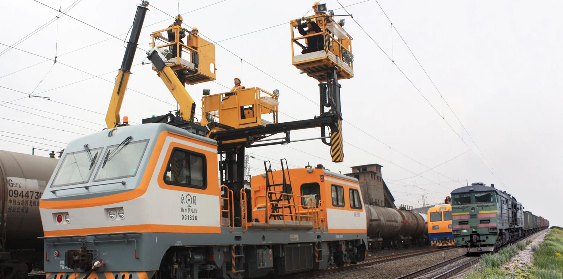 Rail-mounted telescopic boom lift - PA 1002 - Palfinger