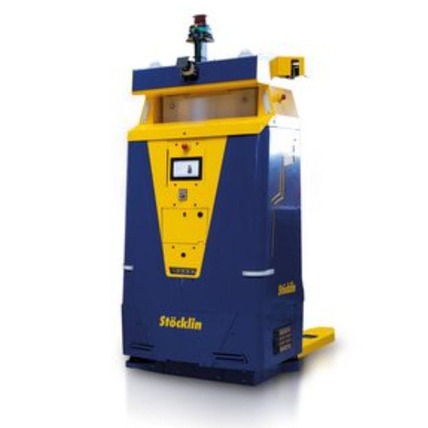 Electric stacker truck - EAGLE-ANT 2 - Stöcklin - AGV / for pallet ...