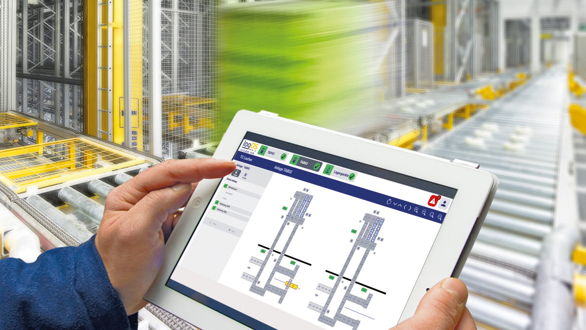 Management software - logOS MFS - Stöcklin - visualization / control ...