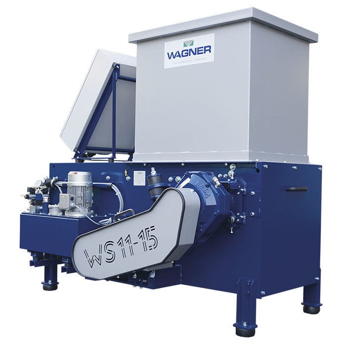 Primary shredder - WS11-15 - Wagner Maschinenbau GmbH - single shaft ...