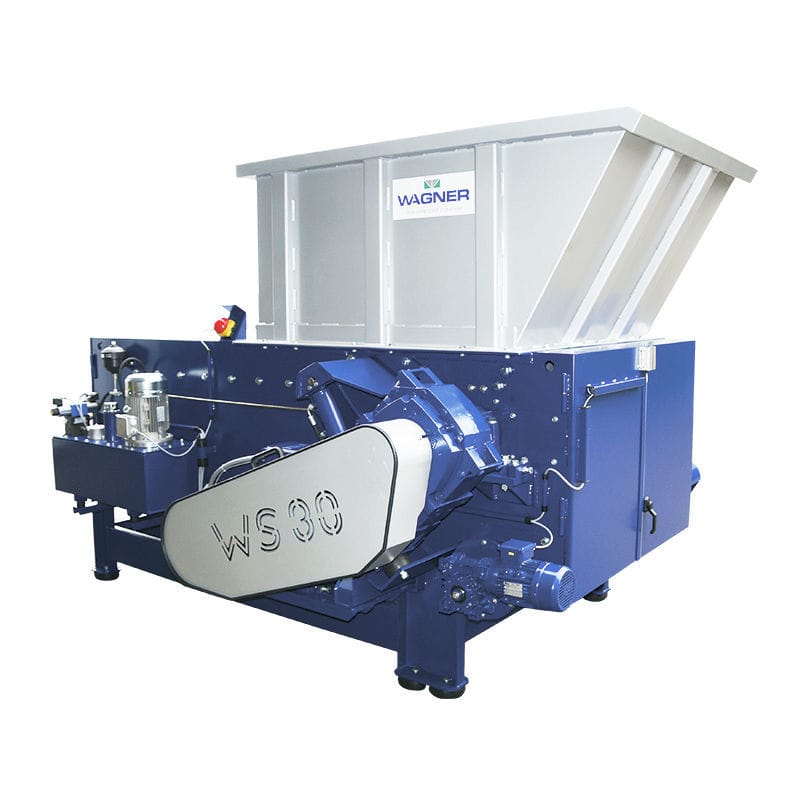Primary shredder - WS30 - Wagner Maschinenbau GmbH - single shaft / for ...