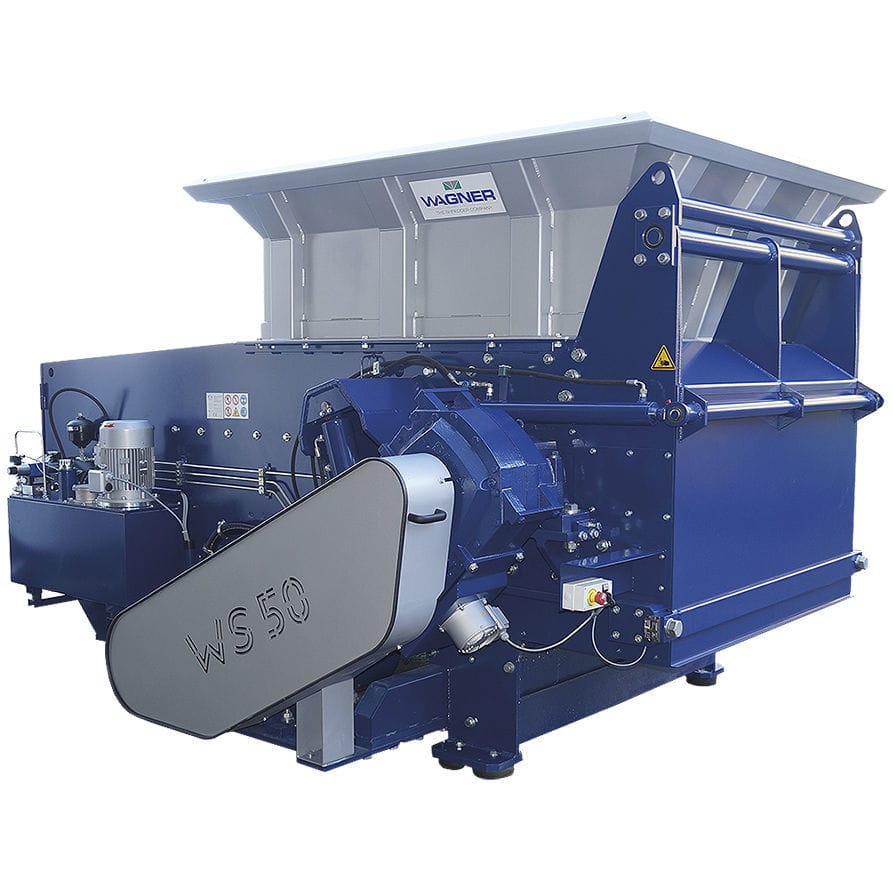 Primary shredder - WS50 - Wagner Maschinenbau GmbH - single shaft / for ...