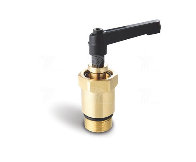 Plug valve - JPV - DANAU - lever / for control / for water