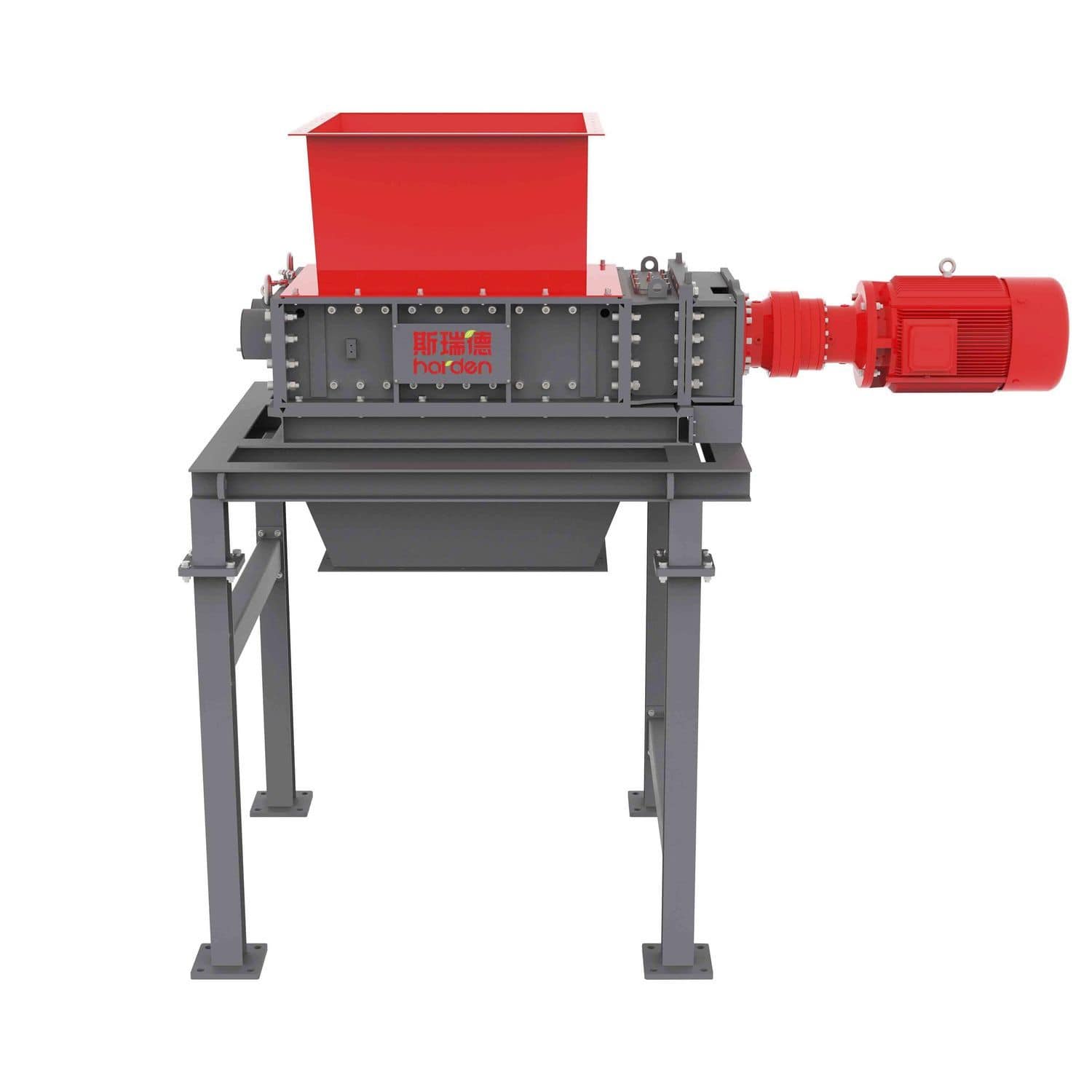 Double shaft shredder - TS508 - Harden Machinery Ltd. - for wood / for ...