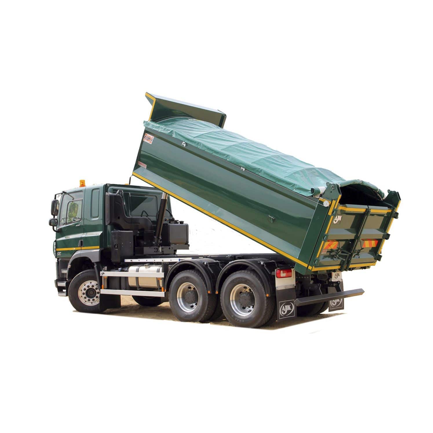Steel truck tipper - 010x series - AJK NV - 3-axle