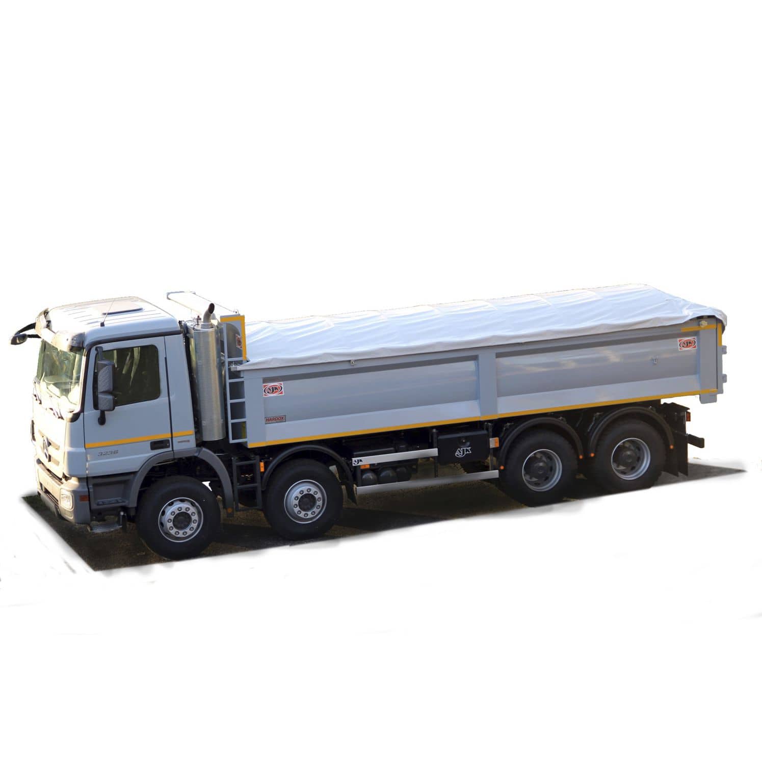 Steel truck tipper - 010x series - AJK NV - 3-axle