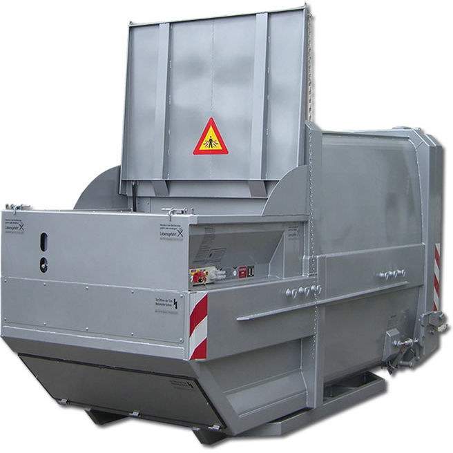 Mobile waste compactor - Reducer x4 - BERINGER GmbH - hydraulic / modular