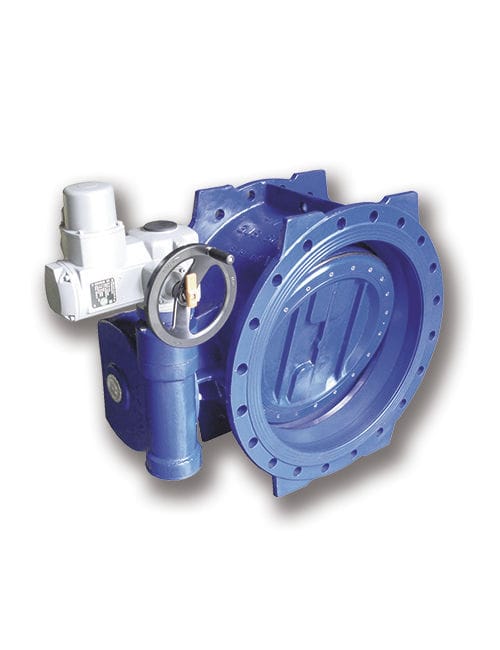 Butterfly valve - k03a-DOPEX - ACMO S.p.A. - pneumatic / electric / for ...