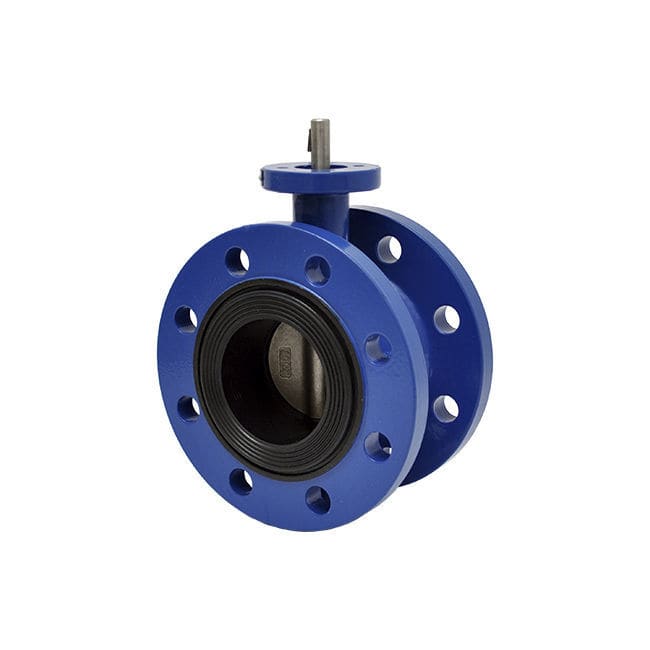 Butterfly valve - RFCF - ACMO S.p.A. - lever / for water / double-flange