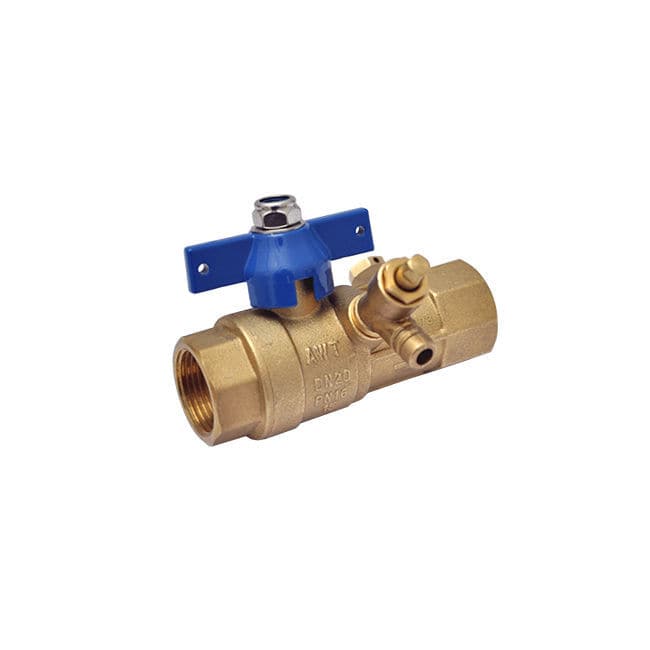 Ball valve - k12b-9530 - ACMO S.p.A. - manual / stop / for water