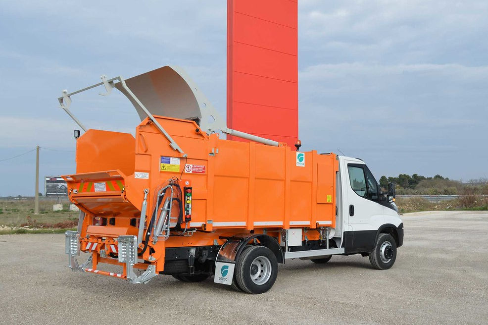 Mixed waste compactor - K2 S - COS.ECO INDUSTRIE GROUP SRL - mobile ...