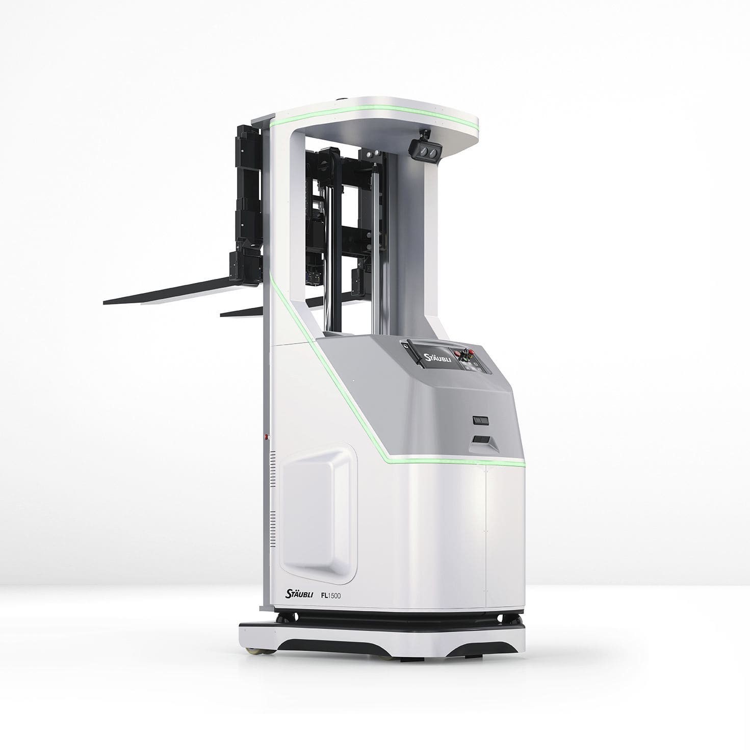 Battery-powered forklift - FL1500 - Stäubli Robotics - AGV / for the ...