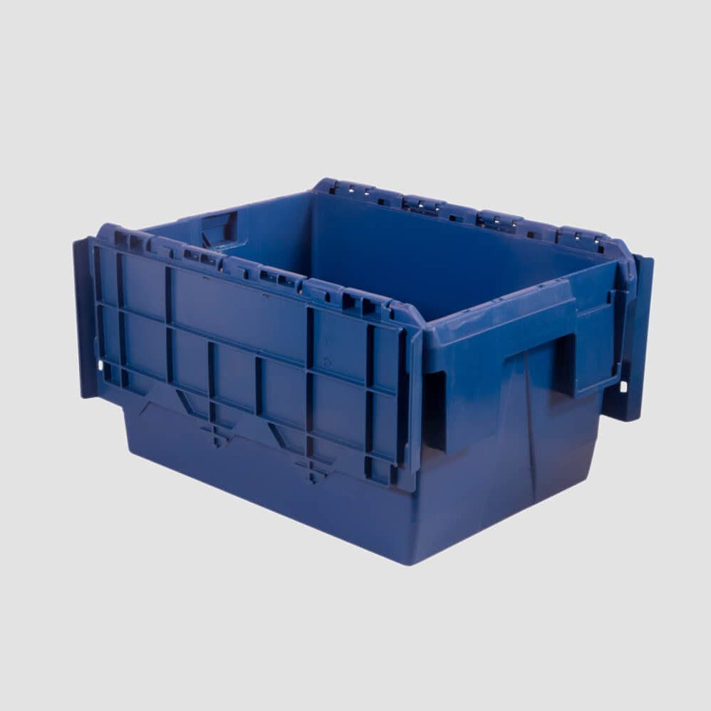 Polypropylene crate - ALC - Axjo Plastic AB - storage / with lid / reusable