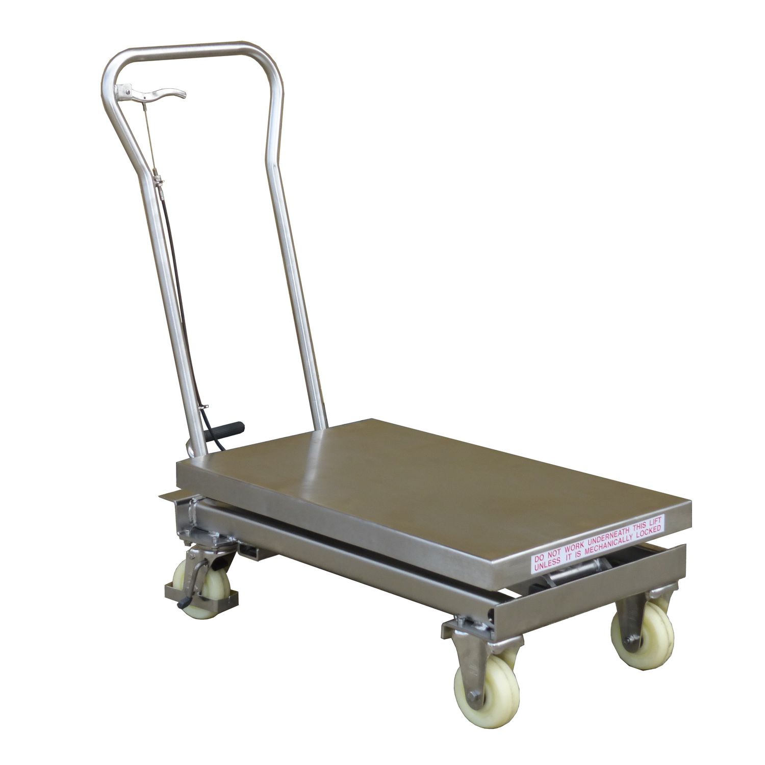 Scissor lift table - SSL150 - Fletcher European Containers Ltd - manual ...