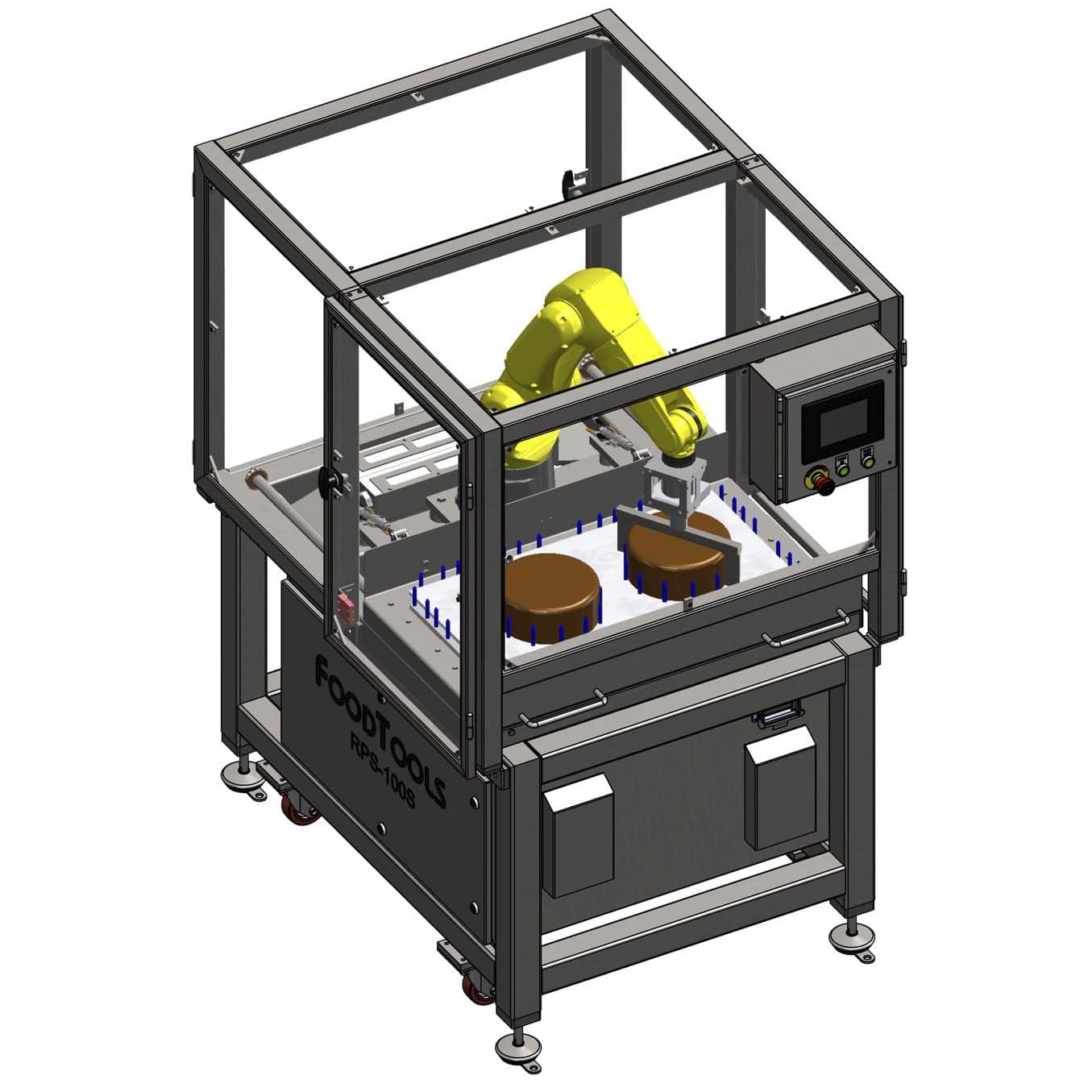 Cake portioning machine - RPS-100S - Food Tools Inc - ultrasonic ...