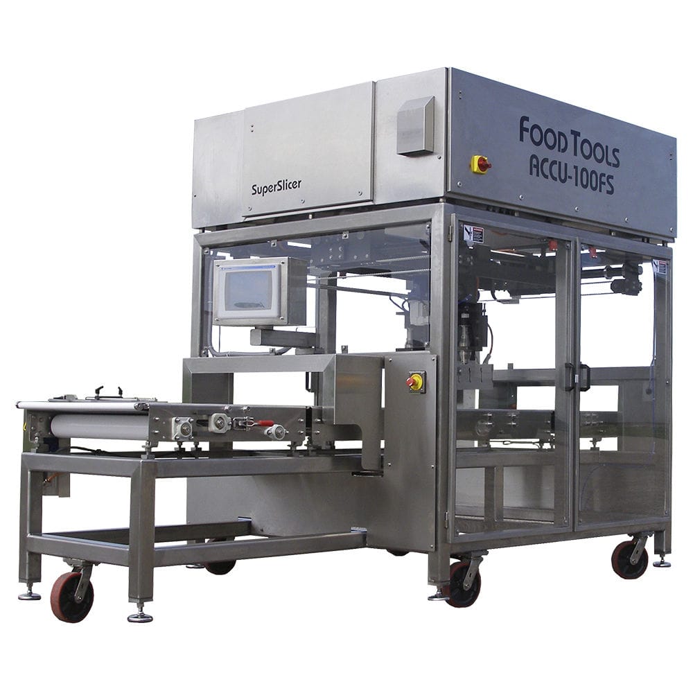 Cake portioning machine - ACCUSONIC-100FS - Food Tools Inc - ultrasonic ...