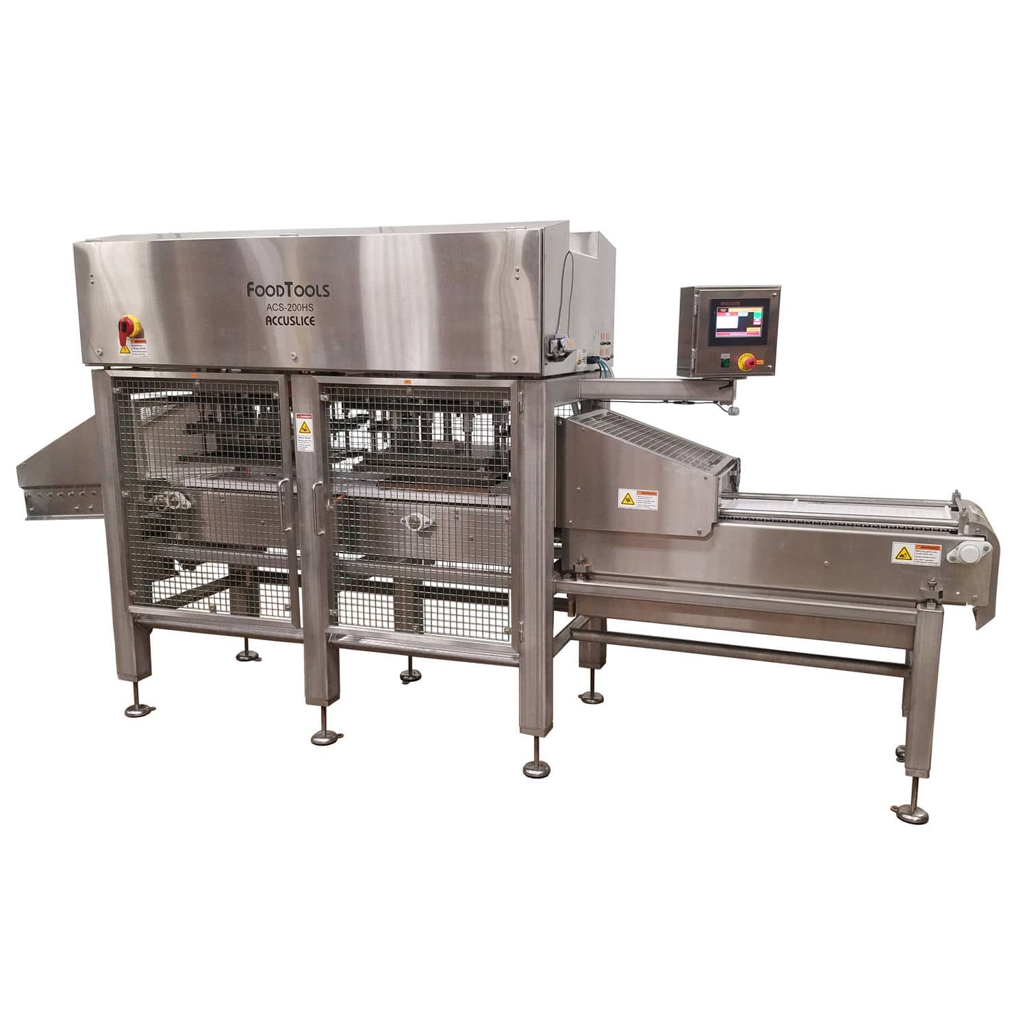 Cake portioning machine - ACCUSLICE-200HS - Food Tools Inc - ultrasonic