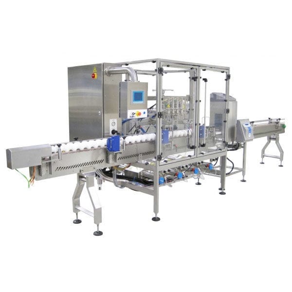 Automatic filler - Riggs Auto Pack Ltd - for plastic bottles / for food ...