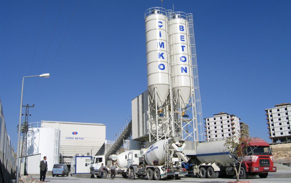 Stationary concrete batching plant - GBS-120 - GOKER Contruction Machines