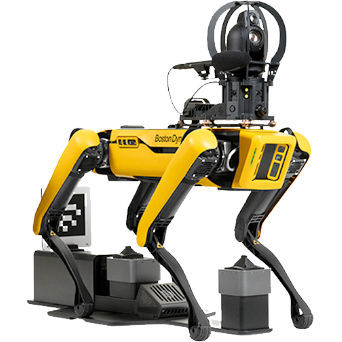 Four-legged inspection robot - Scout - Boston Dynamics - remote ...