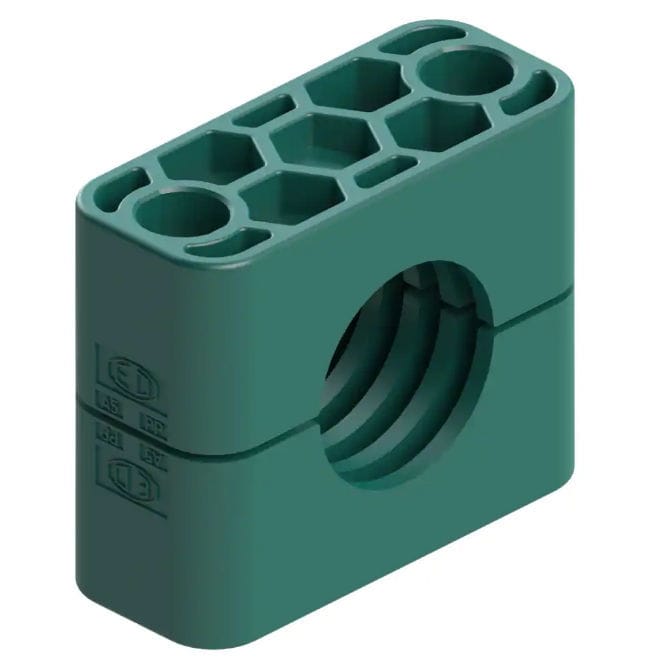 Stainless steel pipe clamp - RA series - Parker Stratoflex ...