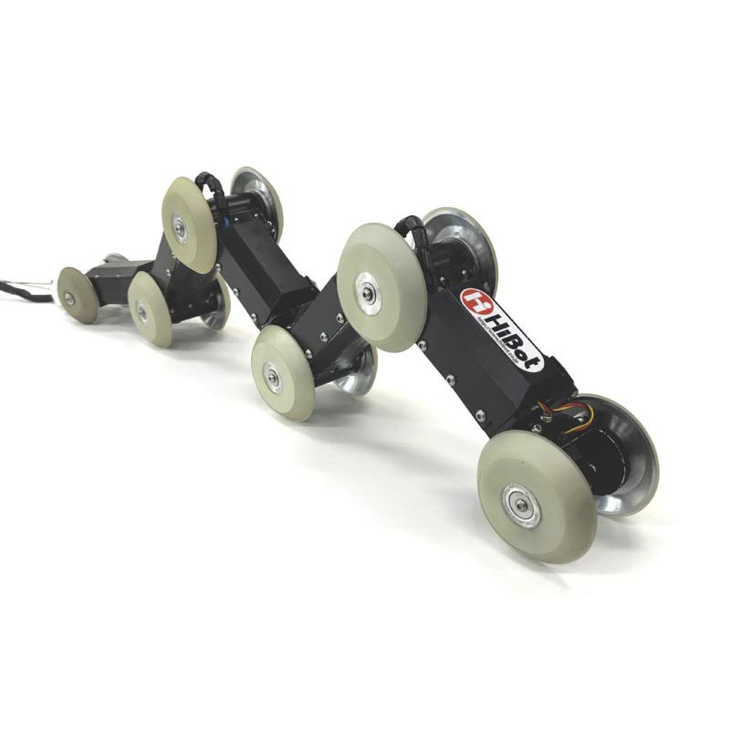 Wheeled inspection robot - THES-Black - Hibot - for pipes