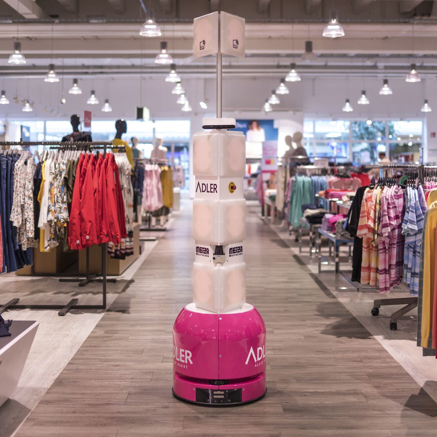 RFID inventory robot - TORY® - METRALABS - autonomous / mobile