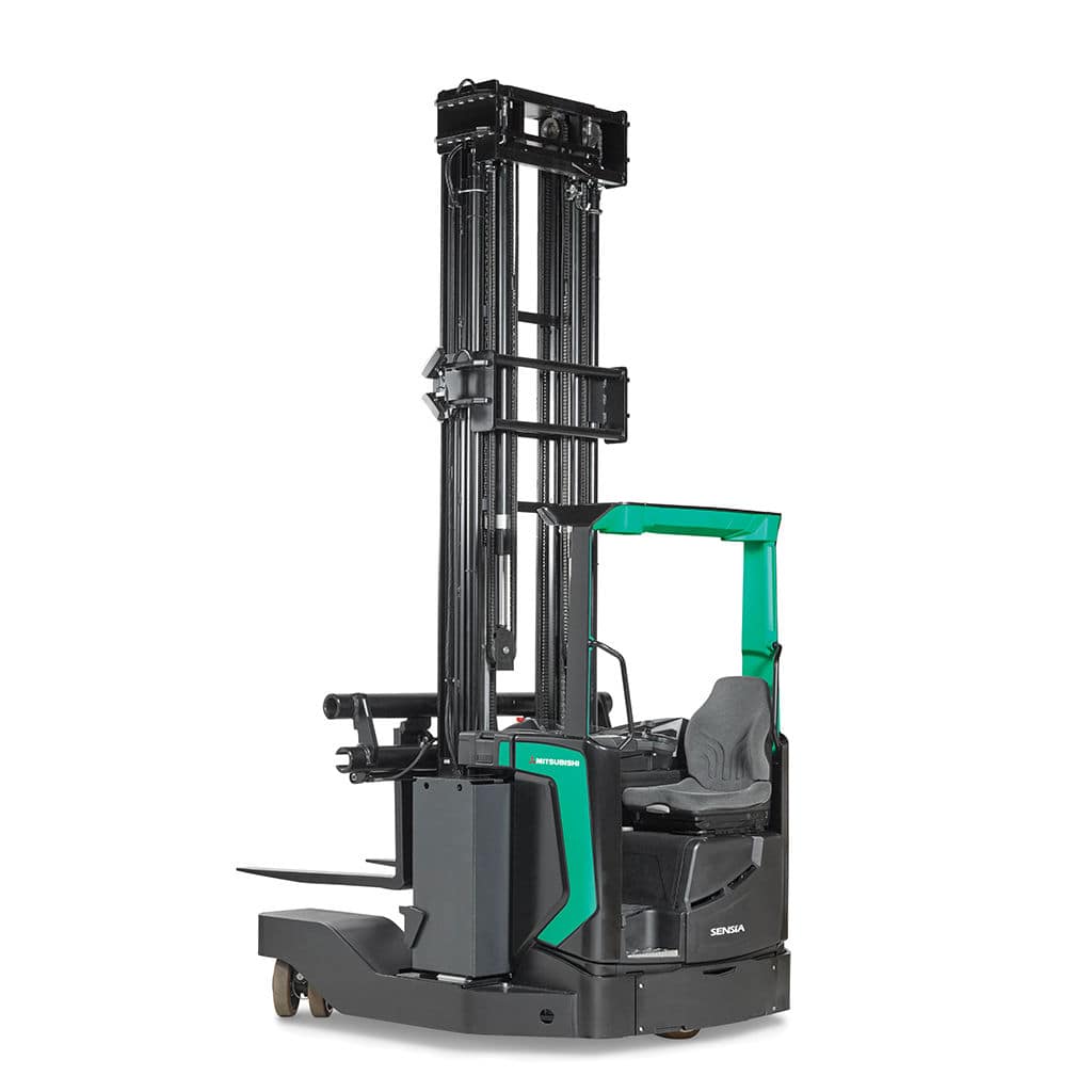 Battery-powered reach truck - RBM20-25N2 series - Mïtsubishi Forklift ...