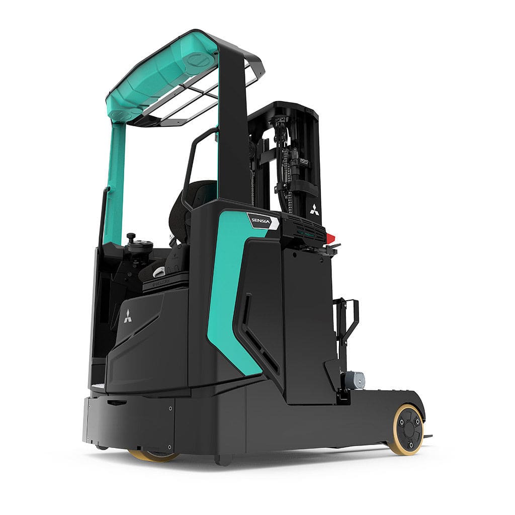 Electric reach truck - RB14-16N2L series - Mïtsubishi Forklift Trucks ...