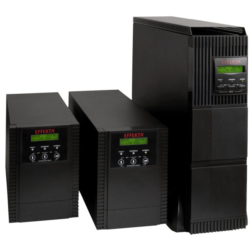 Line-interactive UPS - MTD Series - Effekta Regeltechnik - AC / with LCD display / sine wave