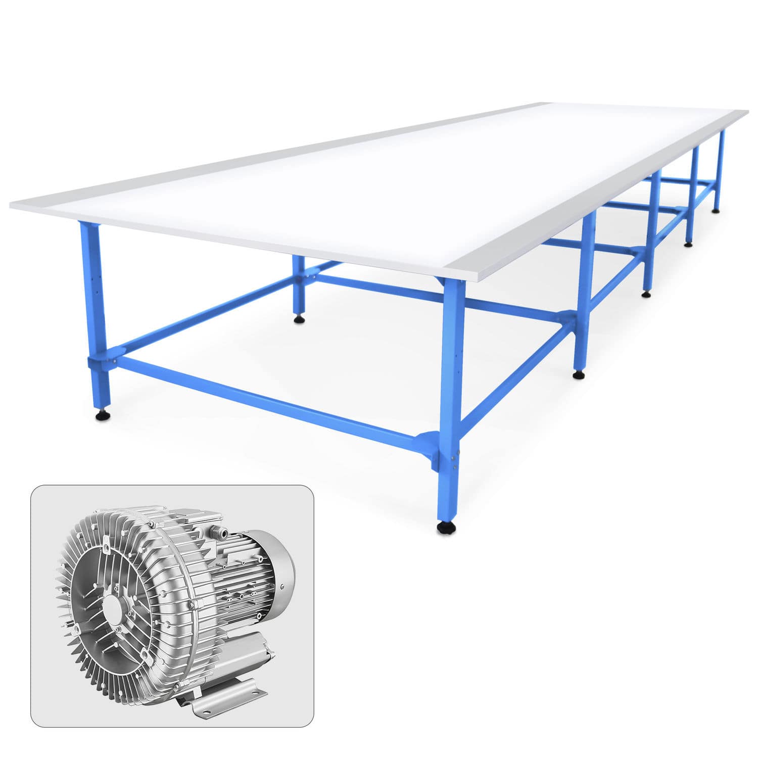 Fabric cutting table - VACMaster - SAMEX - vacuum