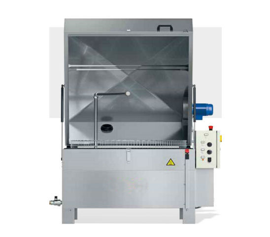 Steam washing system - P series - PERS GROUP - automatic / rotary basket