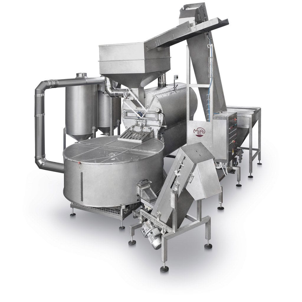 Dry fruit roaster - MIA FOOD TECH - OFFICINE MECCANICHE MURIALDO