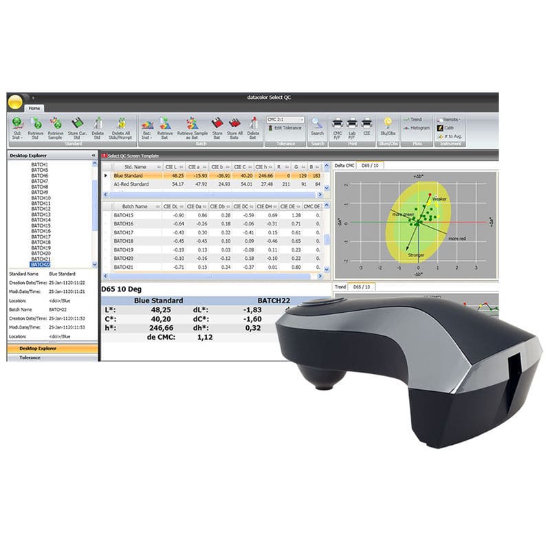 Color vision sensor - Datacolor SELECT QC - Datacolor - for packaging ...