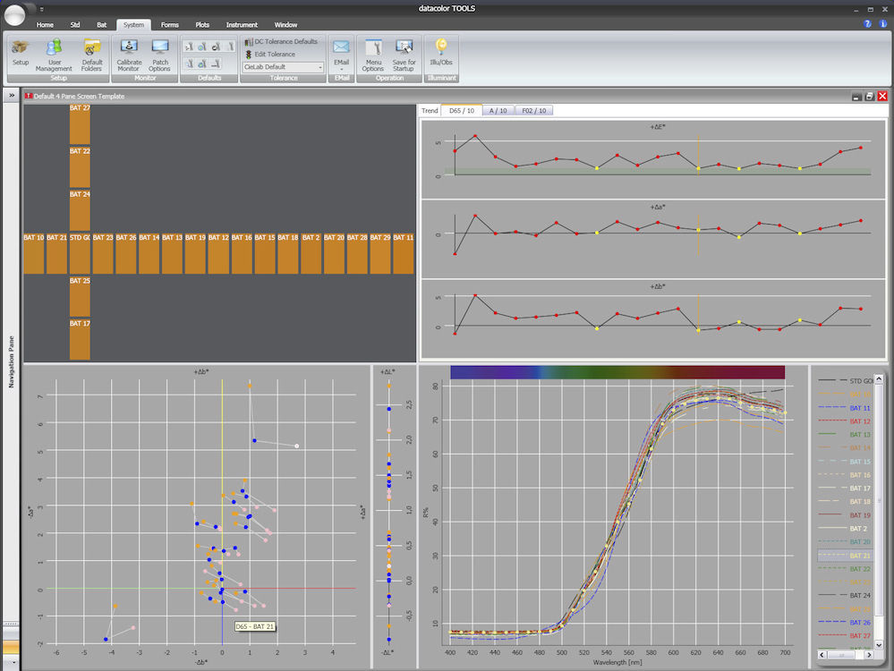 Management software - Datacolor TOOLS - Datacolor - for quality control ...