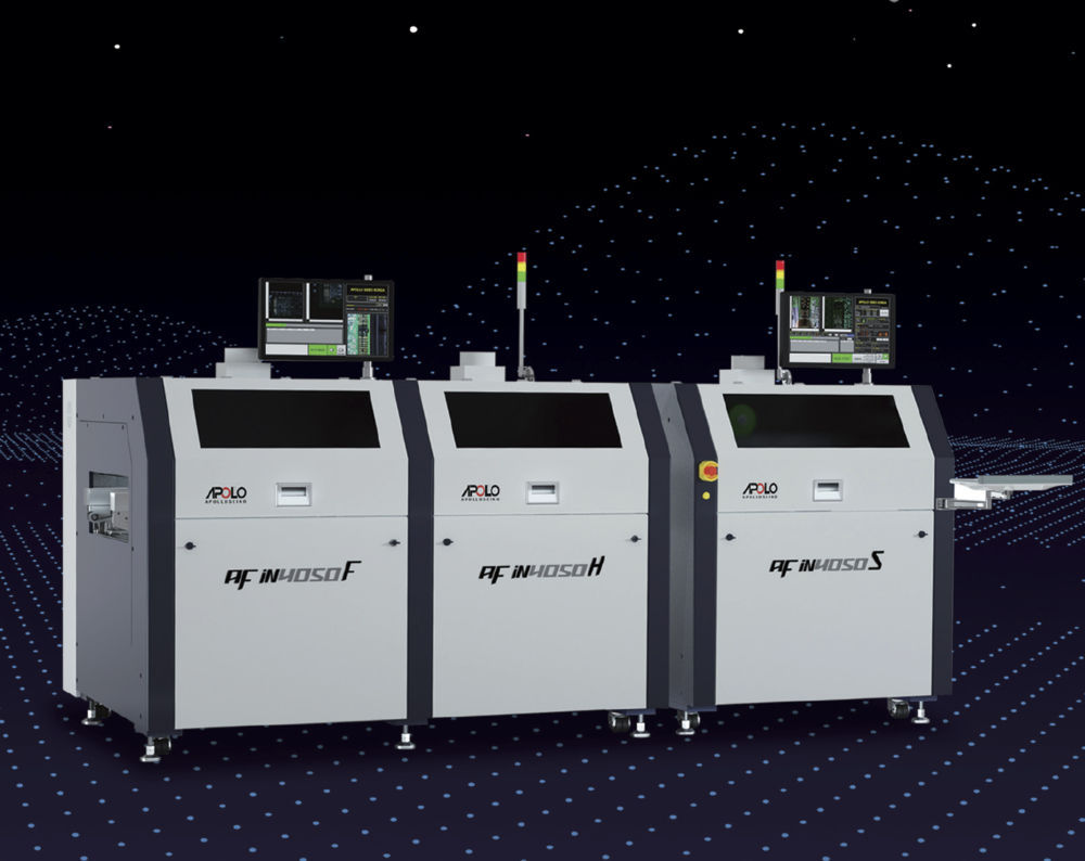 Automatic selective soldering machine - AF iN4050 - Apollo Seiko Europe ...